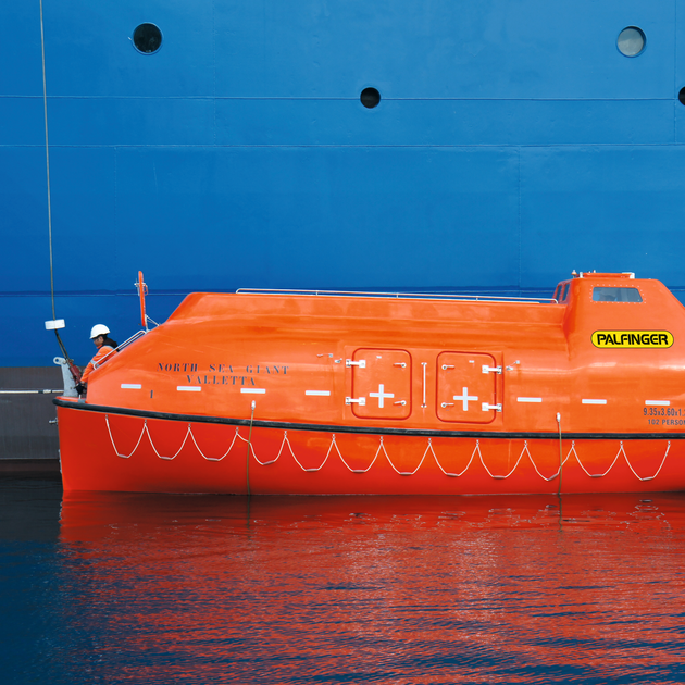 Totally Enclosed Lifeboats | PALFINGER MARINE