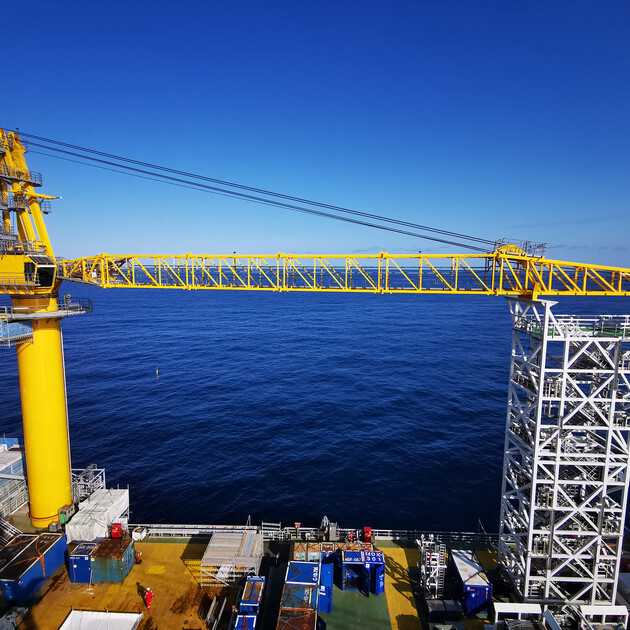 Wire Luffing Lattice Boom Cranes | PALFINGER MARINE