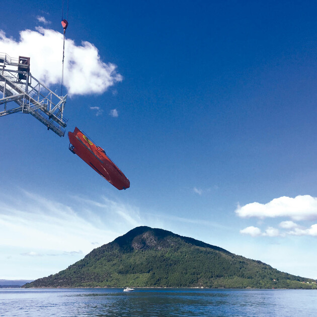 Free-fall Lifeboats | PALFINGER MARINE