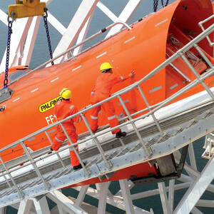 Free-fall Lifeboats | PALFINGER MARINE