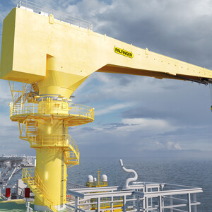 Fully Electric Jib Cranes | PALFINGER MARINE