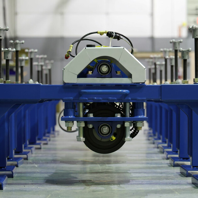 Lifeboat Engine Dynamometer Test Stand